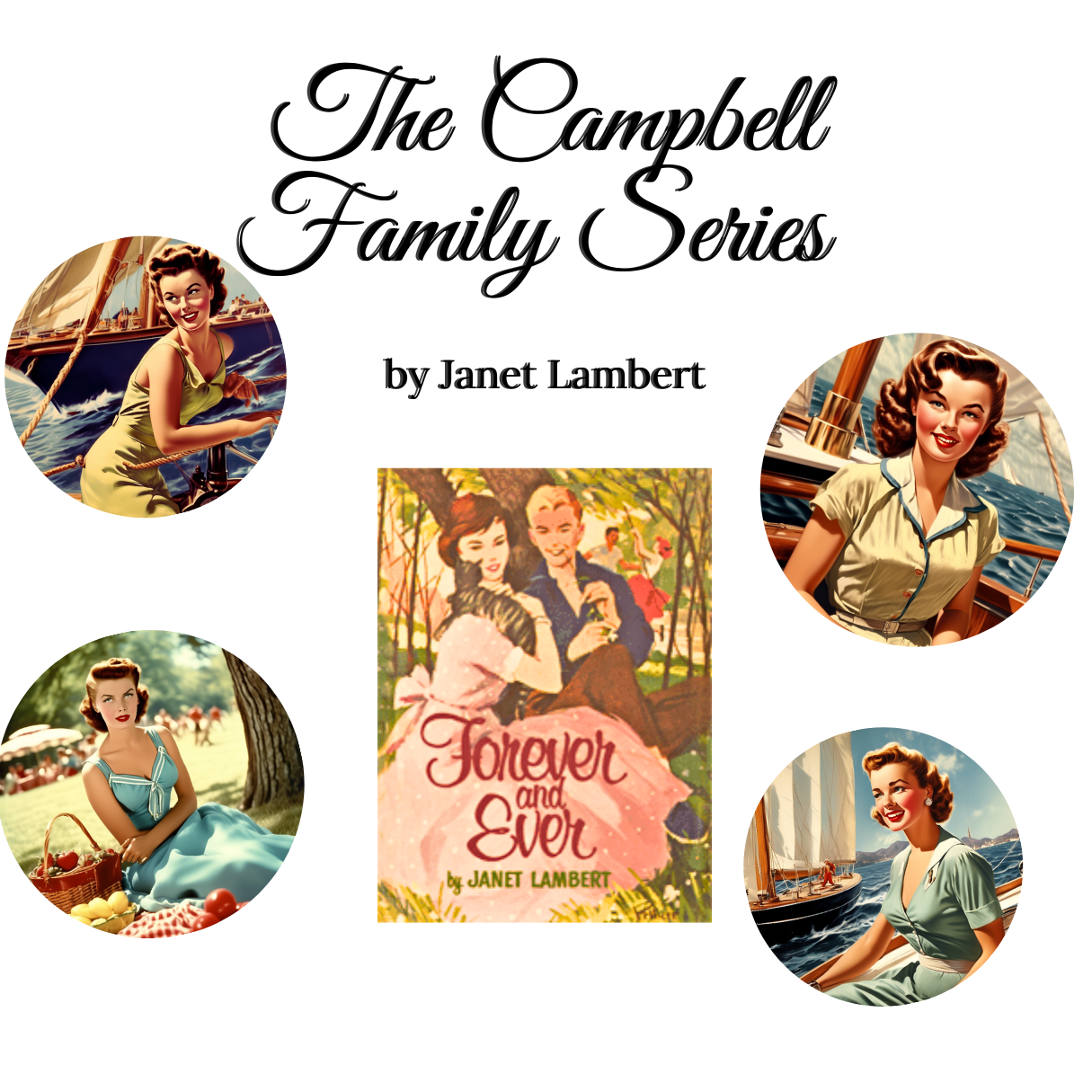 Campbell Family Series 6 Book Set by Janet Lambert