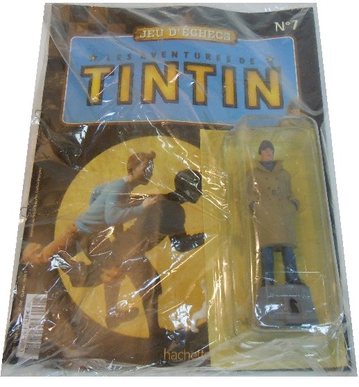 Adventures of Tintin Allan Black Knight Chess Collection Magazine