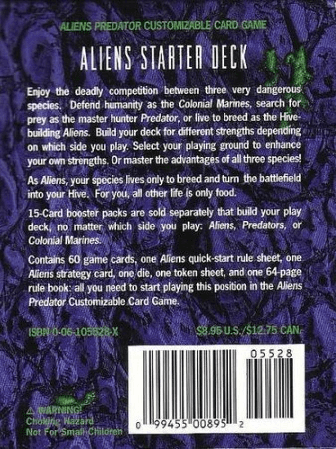 Aliens Predator Aliens Starter Deck