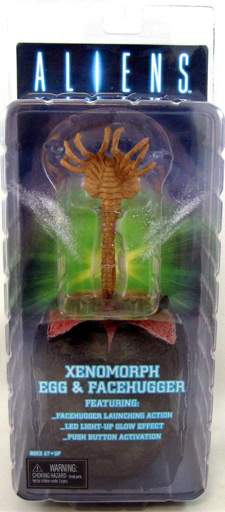 NECA Aliens Xenomorph Egg with Launching Facehugger Set