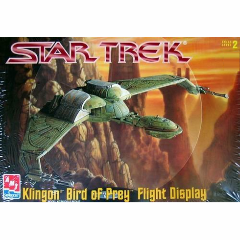 AMT/ERTL Star Trek Klingon Bird of Prey Flight Display Model Kit