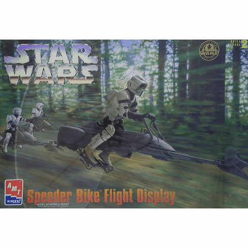 AMT/ERTL Star Wars Speeder Bike Flight Display Model Kit
