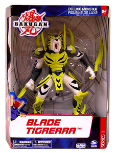 Bakugan Deluxe Monster Blade Tigrerra Figure