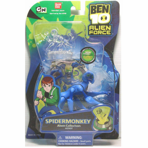 Bandai Ben 10 Alien Force Spidermonkey Figure