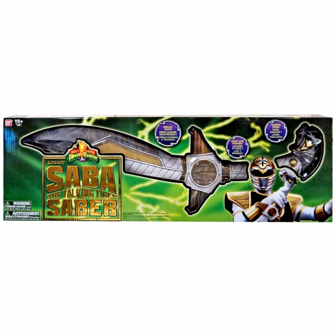Bandai Mighty Morphin Power Rangers Legacy Saba Talking Tiger Saber