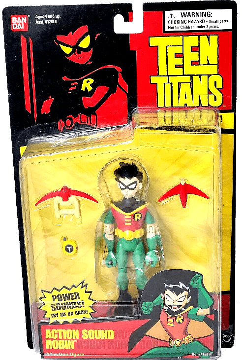 Bandai Teen Titans Action Sound Robin Figure