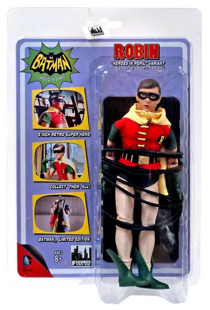 Batman Classic TV Series Retro Robin Hero in Peril Figure