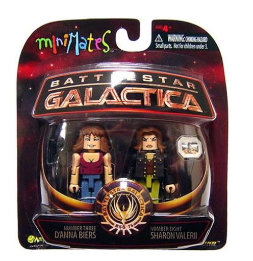 Battlestar Galactica D'anna Biers & Sharon Valerii Minimates