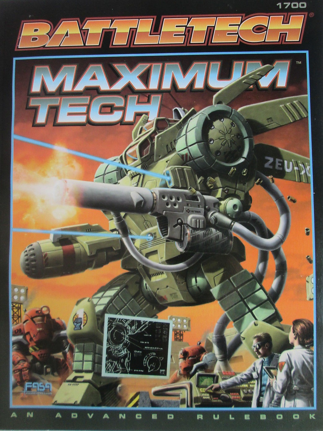 Battletech Maximum Tech RPG Book