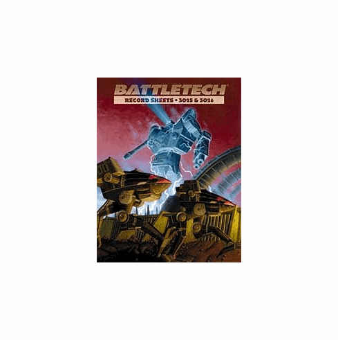 Battletech Record Sheets 3025 & 3026