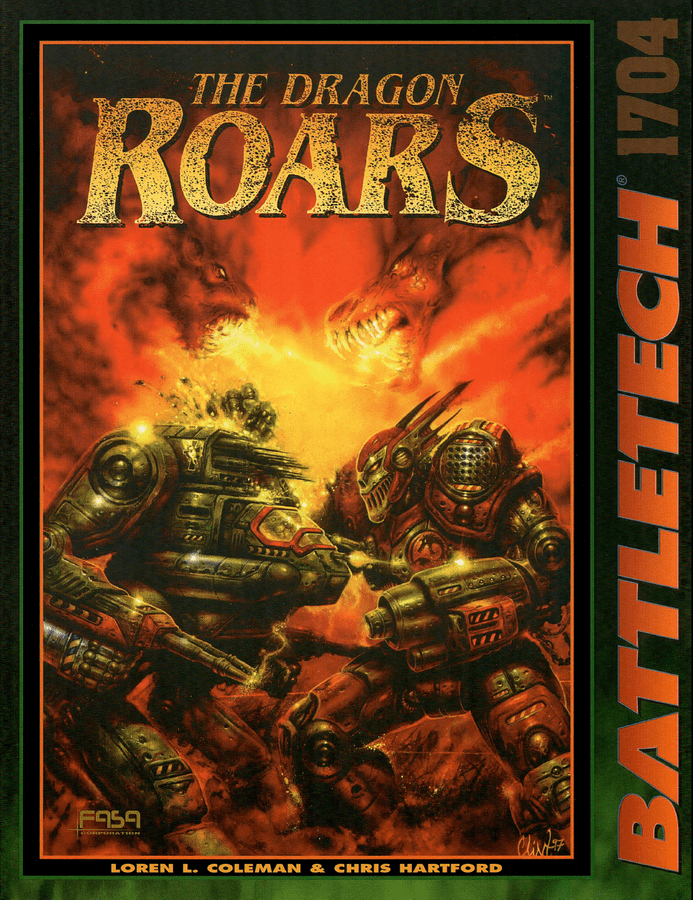 Battletech The Dragon Roars RPG Book