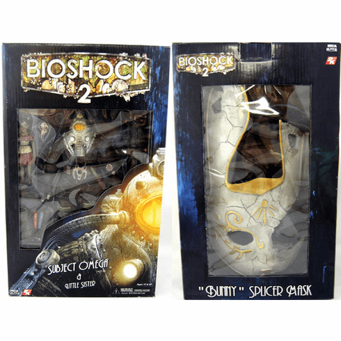 Bioshock Subject Omega & Little Sister with Bunny Splicer Mask Set