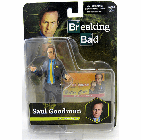 Mezco Toys Breaking Bad Saul Goodman Figure