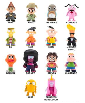 Cartoon Network Series 2 Cartoon Titans Mini-Figure Case