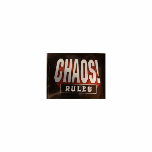 Chaos! Comics Logo Stickers