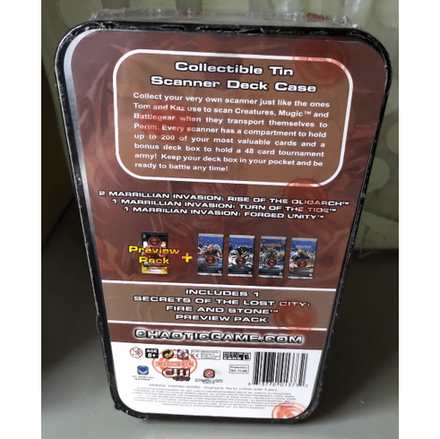 Chaotic Scanner Card Tin