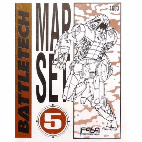 Classic Battletech Miniatures Map Set #5