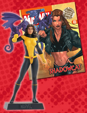 Classic Marvel Figurine Collection Magazine Shadowcat #45