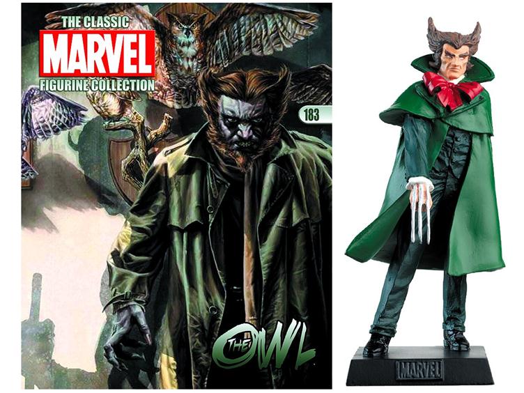 Classic Marvel Figurine Collection Magazine The Owl #183