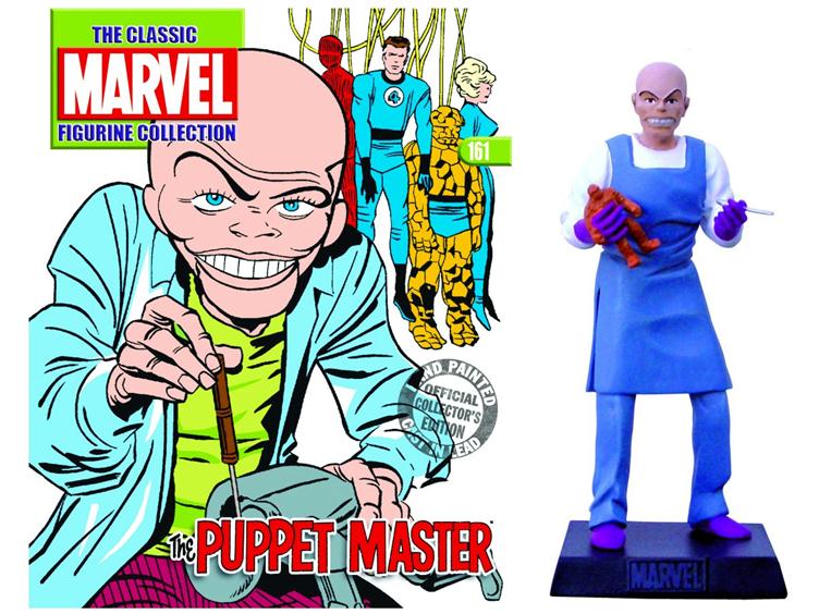 Classic Marvel Figurine Collection Magazine The Puppet Master #161