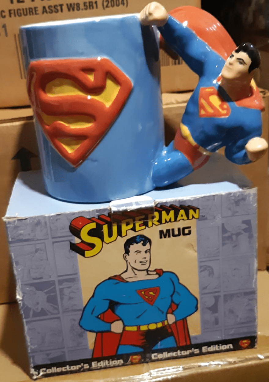 Clay Art DC Comics Superman Mug
