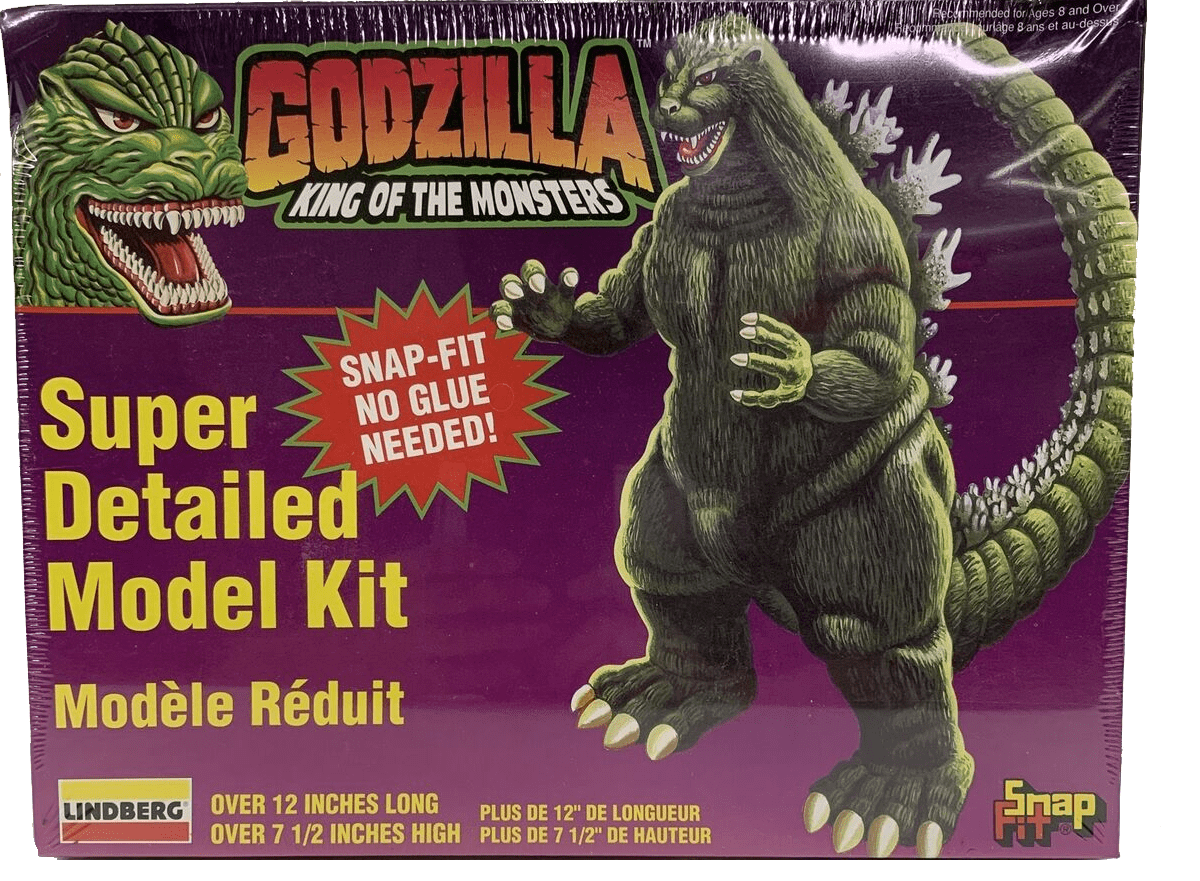 Lindberg Godzilla King of Monsters Snap-Fit Super Detailed Model Kit