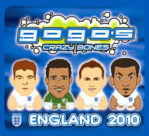 Crazy Bones Gogo's England Football Booster Pack