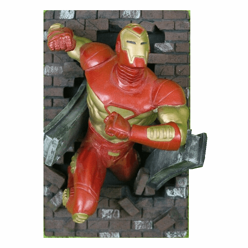 Creative License Iron Man Wall Sculpture