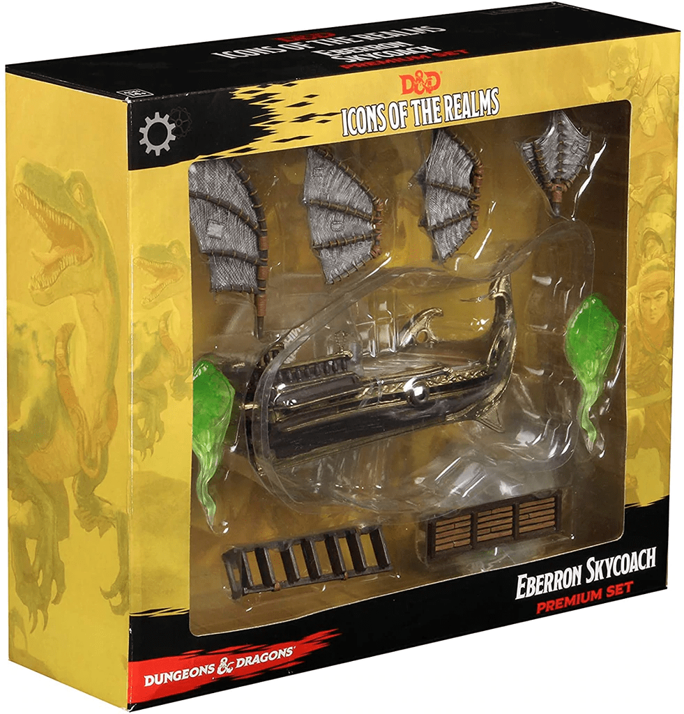 D&D Icons of the Realms Eberron Skycoach Premium Set