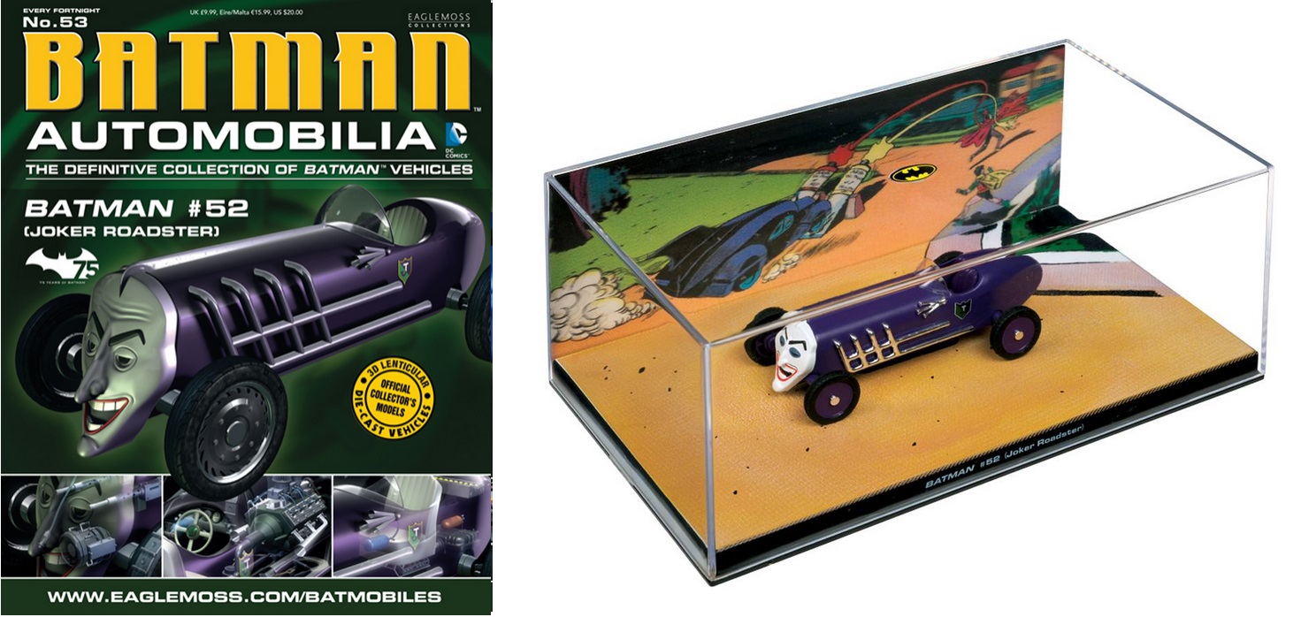 DC Batman Automobilia Collection Magazine Batman #52