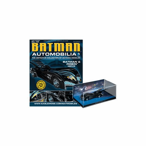 DC Batman Automobilia Collection Magazine Batman and Robin Movie