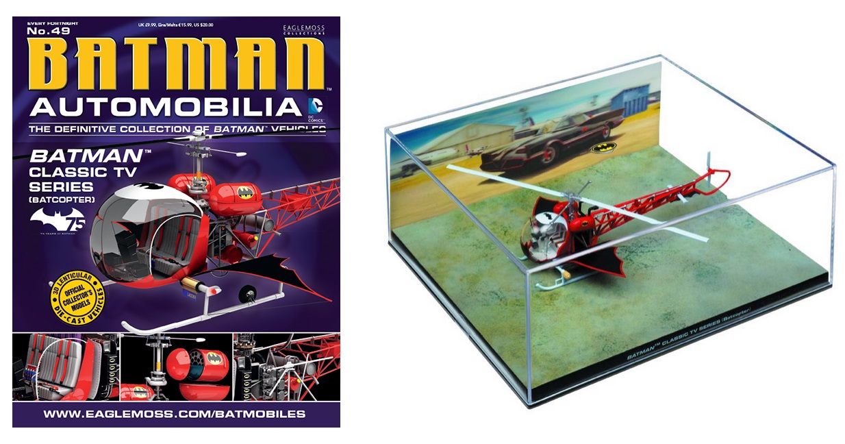 DC Batman Automobilia Collection Magazine Batman Classic TV Batcopter