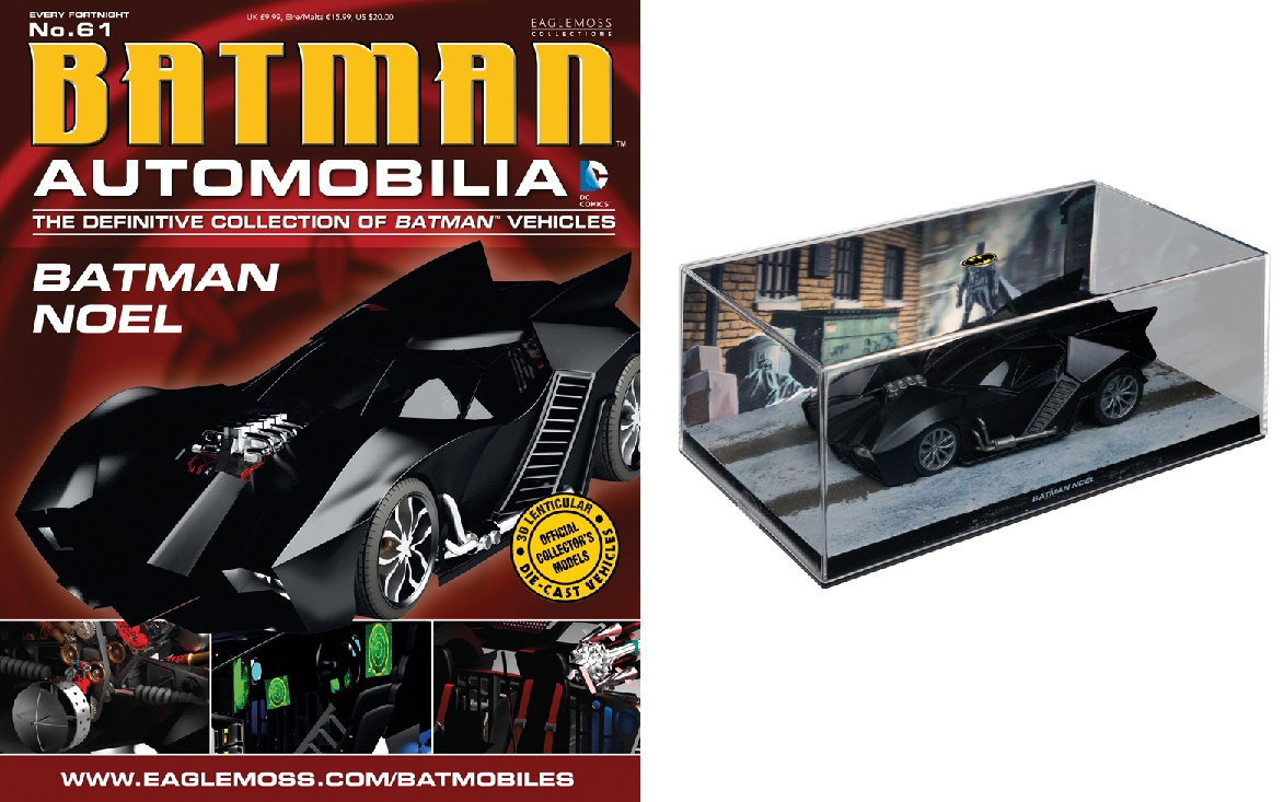DC Batman Automobilia Collection Magazine Noel Batmobile