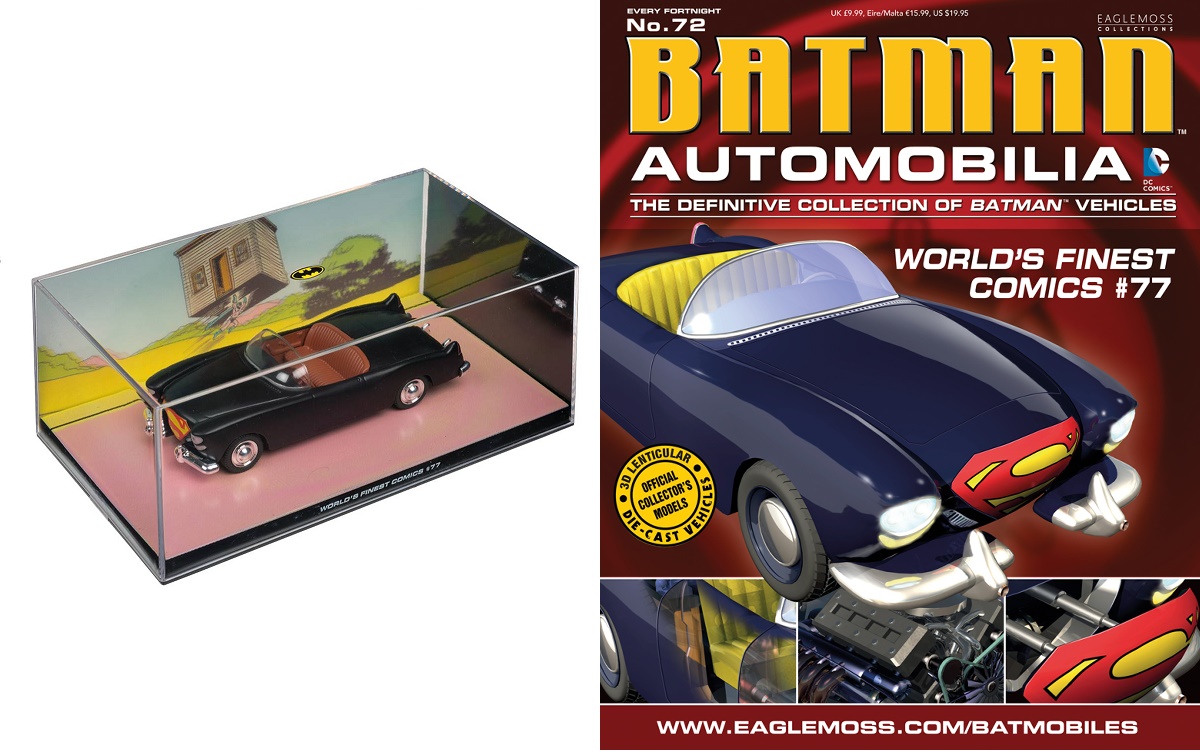 DC Batman Automobilia Collection Magazine World's Finest #77