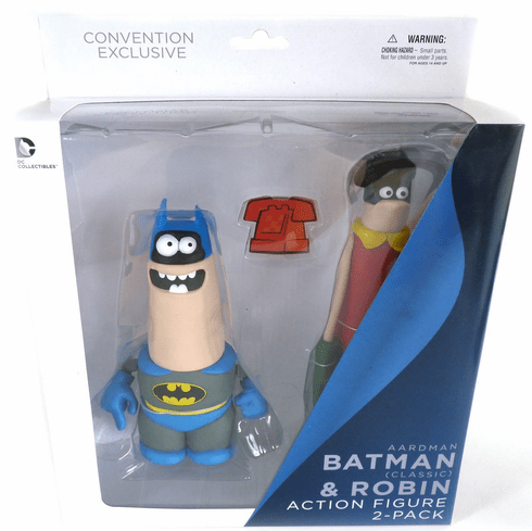 DC Collectibles Aardman Classic Batman and Robin Figure Set