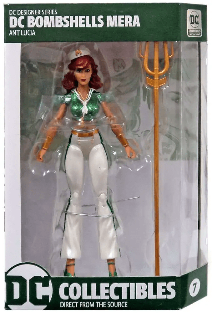 DC Collectibles Designer Series Ant Lucia Bombshells Mera Figure