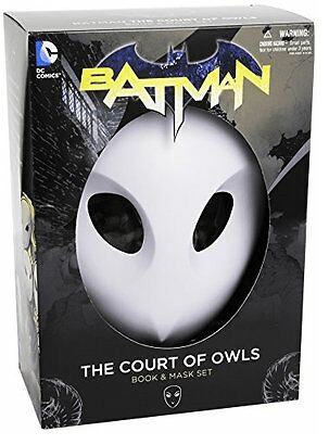 DC Comics Batman Court of Owls Book and Mask Set