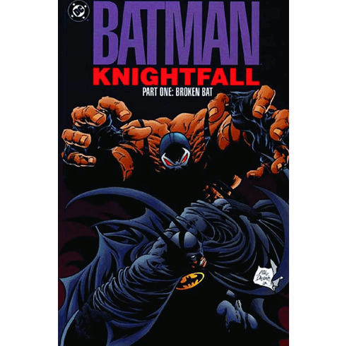 DC Comics Batman Knightfall Part 1 Broken Bat Trade Paperback
