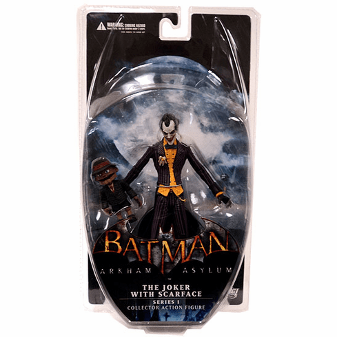 DC Direct Batman Arkham Asylum The Joker & Scarface Figures