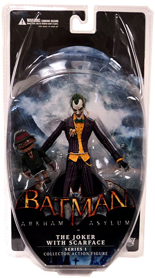DC Direct Batman Arkham Asylum The Joker & Scarface Figures