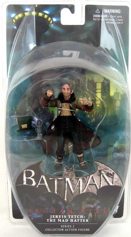 DC Direct Batman Arkham City Jervis Tetch The Mad Hatter Action Figure