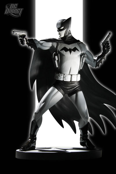 DC Direct Batman Black & White Cliff Chiang Batman Statue