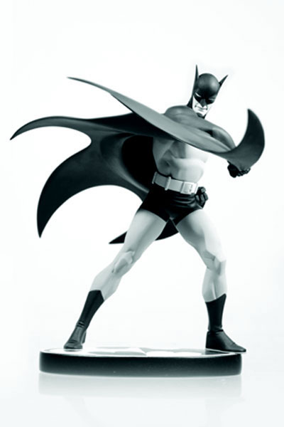 DC Direct Batman Black & White Steve Rude Batman Statue