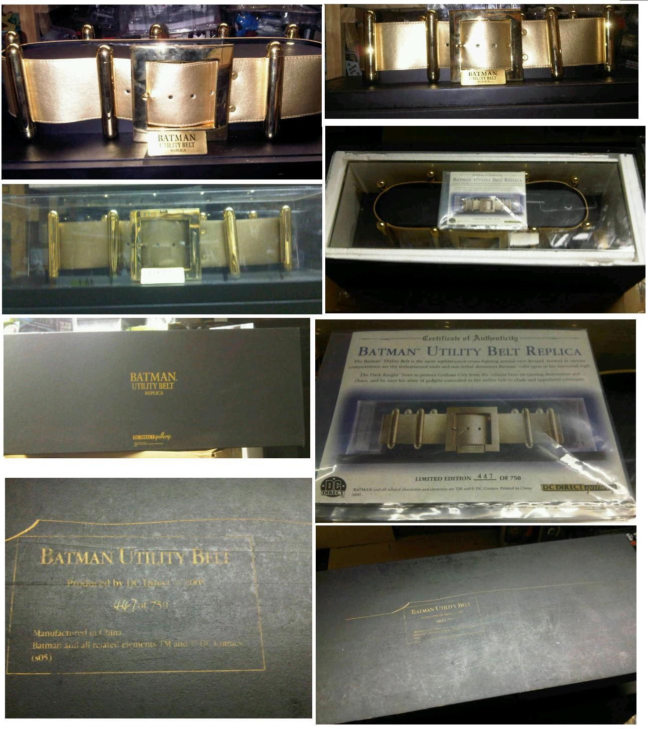 DC Direct Batman Utility Belt Replica