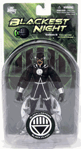 DC Direct Blackest Night Black Lantern Black Flash Action Figure