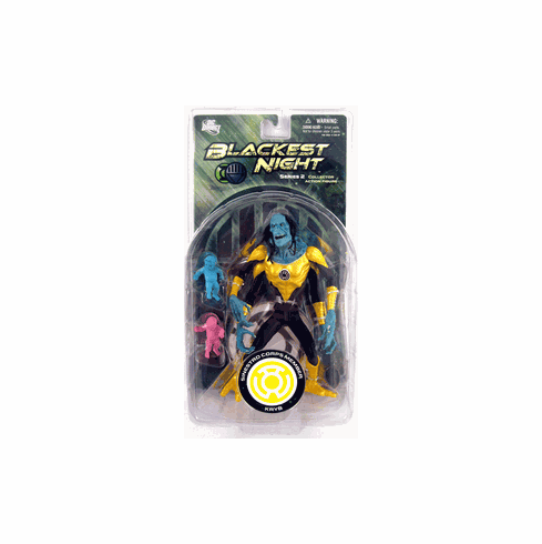 DC Direct Blackest Night Yellow Lantern Kryb Action Figure