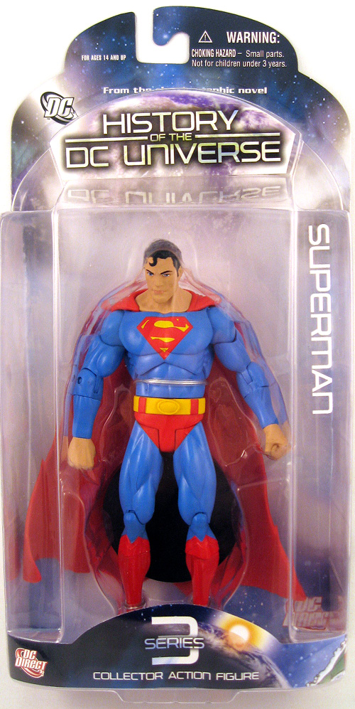 DC Direct History of the DC Universe Superman Figure