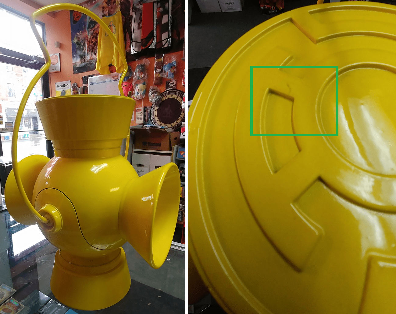 DC Direct JLA Trophy Room Prop Sinestro Power Battery