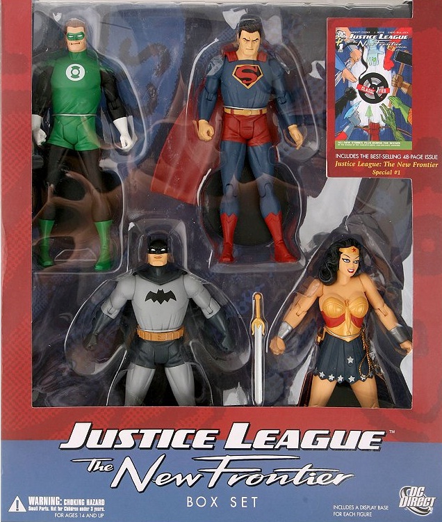 DC Direct Justice League New Frontier Action Figure Box Set