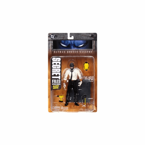 DC Direct Secret Files Batman Rogues Gallery Black Mask Figure